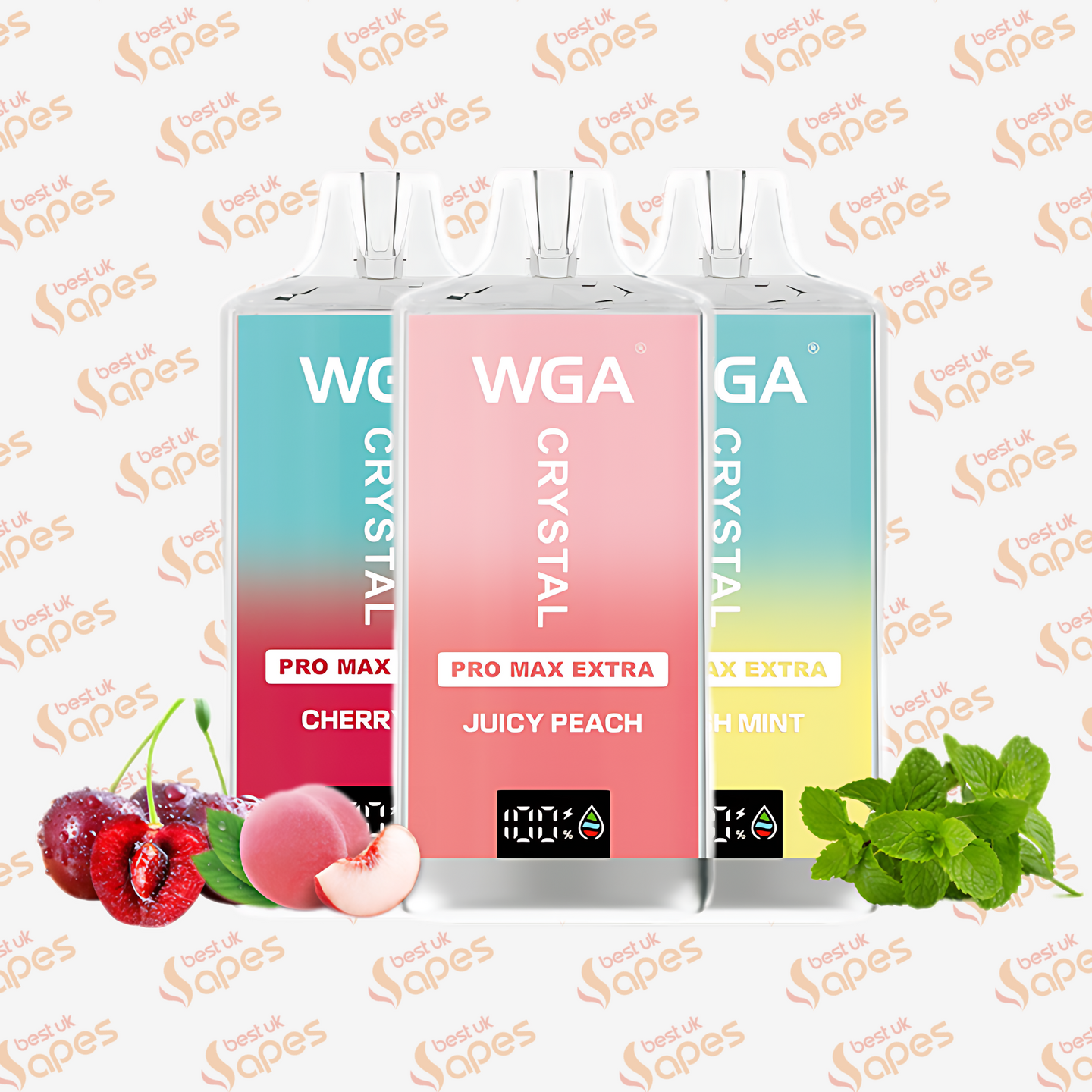 WGA Crystal Pro Max Extra 15000 Puffs Hubba Bubba